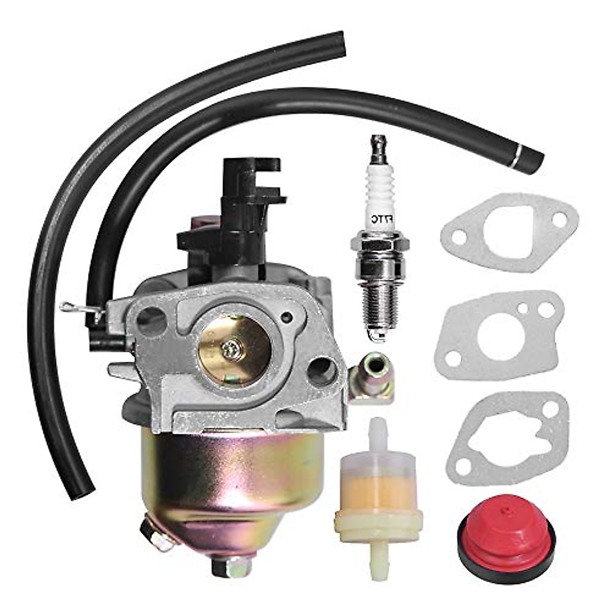 951-10974 Carburetor for MTD Troy Bilt Cub Cadet 951-14026A 951-14027A 951-10638A 170-SU 270-SUA 370-SUC Snow Blower Huayi 170S 170SA Craftsman Sears With Fuel Filter Primer Bulb