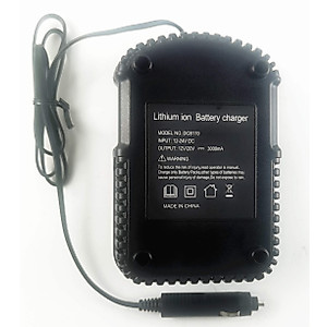 ANOITD DCB119 Car Battery Charger Replace for Dewalt 12V/20V MAX vehicle charger, for Dewalt 12V 20V Li-ion Battery DCB201 DCB202 DCB203 DCB204 DCB205 DCB206 DCB127 DCB123 DCB121 DCB606 DCB609 DCB612