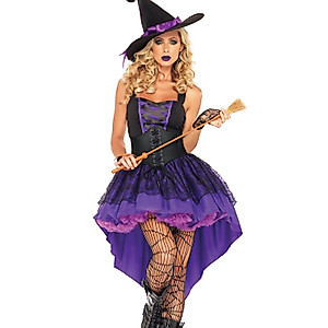 WHIPPY Women's Lace-up Corset Elastic Waist Belt, Tied Waspie Wide Belt for Women Halloween Costume, Black, XS