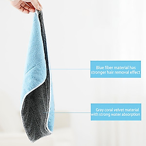 6 Pack 2-Side Washable Reusable Mop Pads Refills Compatible with MR.SIGA Professional Microfiber Mop,Double Use Wet＆Dry Microfiber Mop Pads 16.5 * 9" (42 * 23 cm)