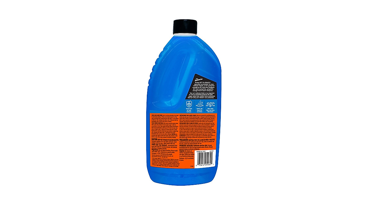 Armor All Car Wash Soap - Gentle, Wax-Safe Foaming Clean 64oz