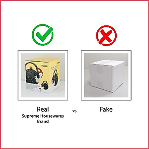 Whistling Tea Kettle for Stove Top Enamel on Steel Teakettle, Supreme Housewares Rooster Design Teapot Water Kettle Cute Kitchen Accessories Teteras (1.6 Quart, Rooster)