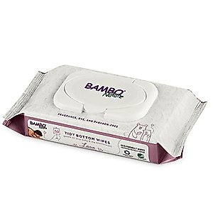 Bambo Nature Tidy Bottoms Eco-Friendly Baby Wipes, 1,200 Count (24 Packs of 50)