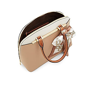 ALDO Women's Mandoline Dome Bag, Medium Beige