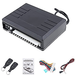 ePathChina Universal 12V Car Auto Remote Central Kit Door Lock Locking Vehicle Keyless Entry System with Remote Control Car Alarm System