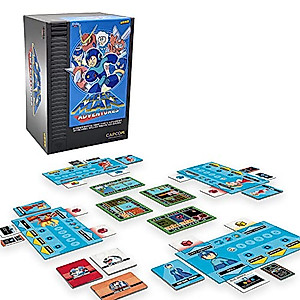Mega Man - Adventure Board Game by KESS for Players 1-4, Indoor Fun, Ages 14 and Up, Action Themed Game for Adults and Teens, Average Playtime 45 Mins, Cooperative Strategy Board Games