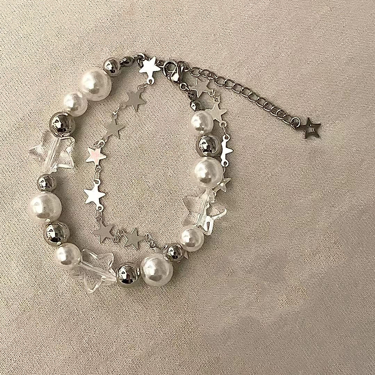 Caiyao Y2k Bracelets for Women Y2k Aesthetic Bracelet Punk Jewelry Grunge Accessories-Y2k bracelet