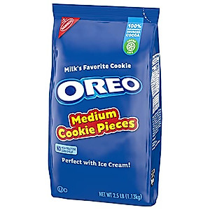 OREO Medium Cookie Pieces, 4 - 2.5 lb Bags