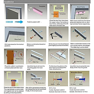 UHPPOTE 600Lb Holding Force Electric Magnetic Lock Including ZL Mount Bracket for Inswinging Door