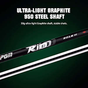 PGM Men's Complete Golf Club Set - #1 Driver - #7 Iron (28°) - Sand Wedge (52°) - Putter - Golf Stand Bag