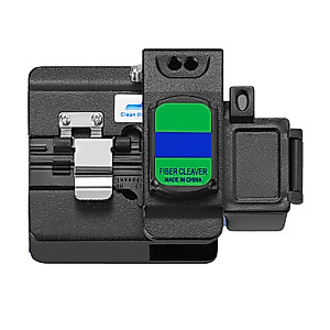 D YEDEMC 9 in 1 FTTH Fiber Cold Connection Tool Kit with X0 Fiber Cleaver Optical Power Meter 10km Visual Fault Locator Optical Pliers Cable Cutter Stripper