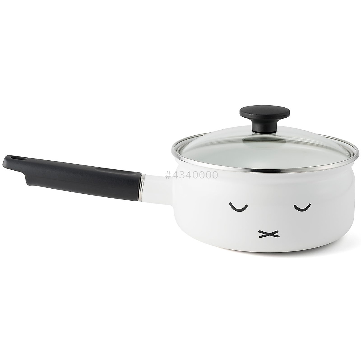 Fuji Horo MFF-18S Single Handle Pot, 7.1 inches (18 cm), Miffy Face