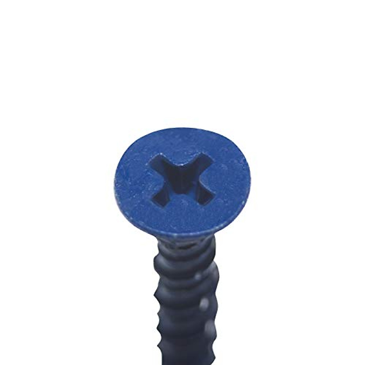 SNUG Fasteners (SNG481) 100 Qty 3/16" x 1-3/4" Flat Head Phillips Diamond Tip Concrete Screws to Anchor Masonry, Block & Brick, Count