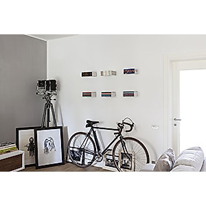 SedieDesign Invisible Floating Book Shelf Invisibilia - nr 2 Pieces