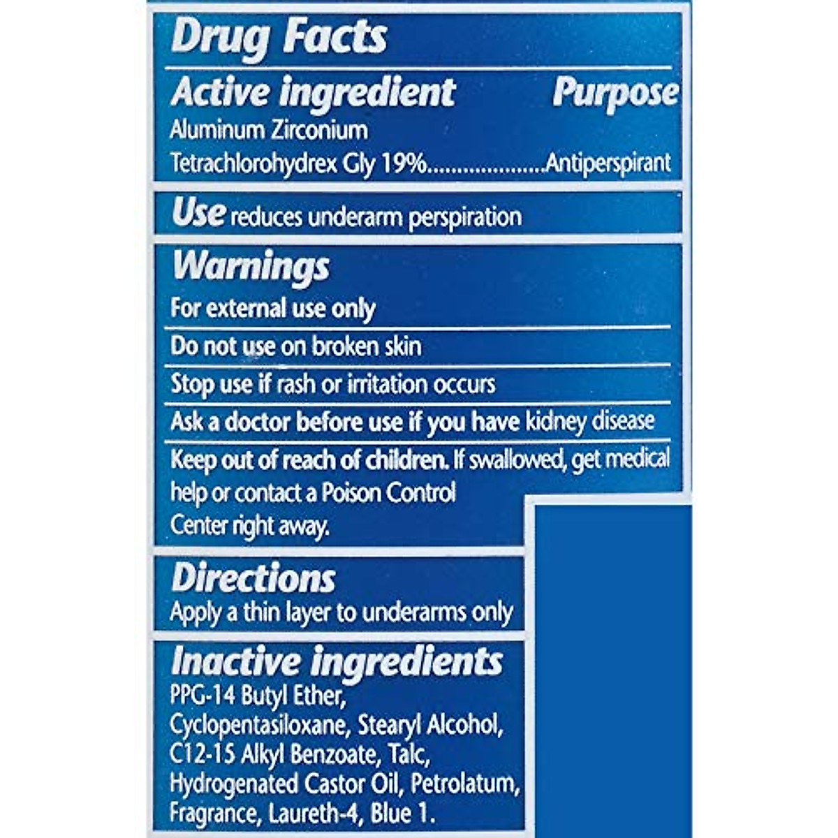 Arrid XX Extra Extra Dry Solid Antiperspirant Deodorant, Regular, 2.6 Oz (Pack of 6)