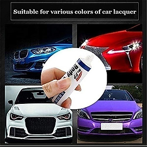 HERCHR Car Scratch Remover Cream, Car Scratch Repair Polishing Kit With Car Wash Sponge