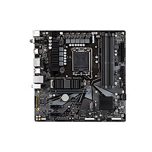 GIGABYTE B660M DS3H AX DDR4 (B660/ Intel/LGA 1700/ Micro-ATX/ DDR4/ Dual M.2/ PCIe 4.0/ USB 3.2 Gen2 Type-C/ 2.5GbE LAN/Motherboard)