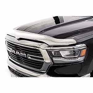 Auto Ventshade [AVS] Hood/Bug Shield | 2015 - 2020 Ford F - 150 (Excludes Raptor), Medium Profile - Chrome, 1 pc. | 680941