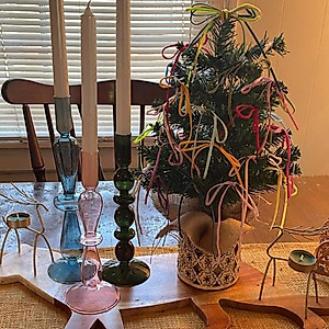 Chenkou Craft 30 Yards 3/8" Velvet Ribbon Total 30 Colors Assorted Lots Bulk (Multicolored, 3/8"(10mm))