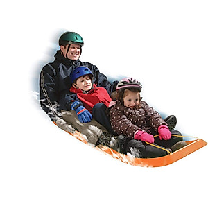 ESP 66" Family Fun Toboggan - Four Rider Sled - Orange 1138