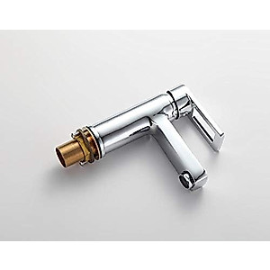 Kitchen Taps Brass Widespread Bathroom Basin Faucet Waterfall Bath Sink Mixer Tap Washbasin Faucet Hot and Cold Water Taps Tap