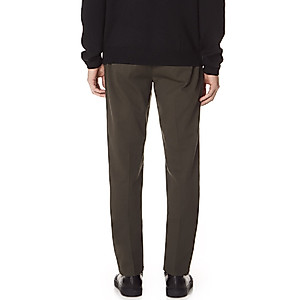 Vince Men's Wool Blend Track Trouser, Fatigue, XS