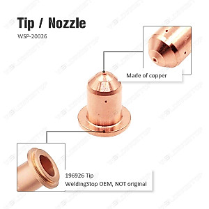 Plasma Kits for Miller Spectrum 125C Cutter ICE-12C Torch 196925 Electrode 196926 Tip