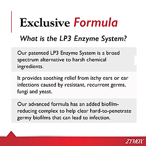 Zymox Ear Cleanser Solution for Dogs and Cats, 1 Gallon