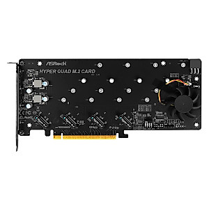 Asrock Hyper Quad M.2 Carte et adaptateur d'interfaces Interne