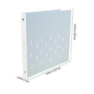 SEWACC Collection Book Decorative Pressing Flower Notebook Leaves Plant Specimen Pouch Dried Flower Storage Scrapbook Dried Flowers Specimen Holder DIY Press Flowers Book Storage Booklet