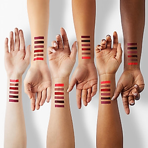 6 Colors Matte Red Wine Liquid Lipstick Pack Set,Wine Lip Tint Long Lasting 24 Hour Waterproof Velvet Nonstick Cup Lipgloss Lip Stain Pigmented Lip Makeup Gift Sets for Girls and Women Labiales