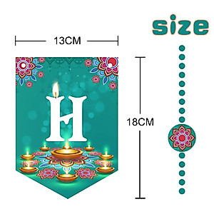 Crazy Night Happy Diwali Banner, Funnlot Diwali Decorations Deepavali Decorations Mother Laxmi Happy for Festival of Lights Party Banner