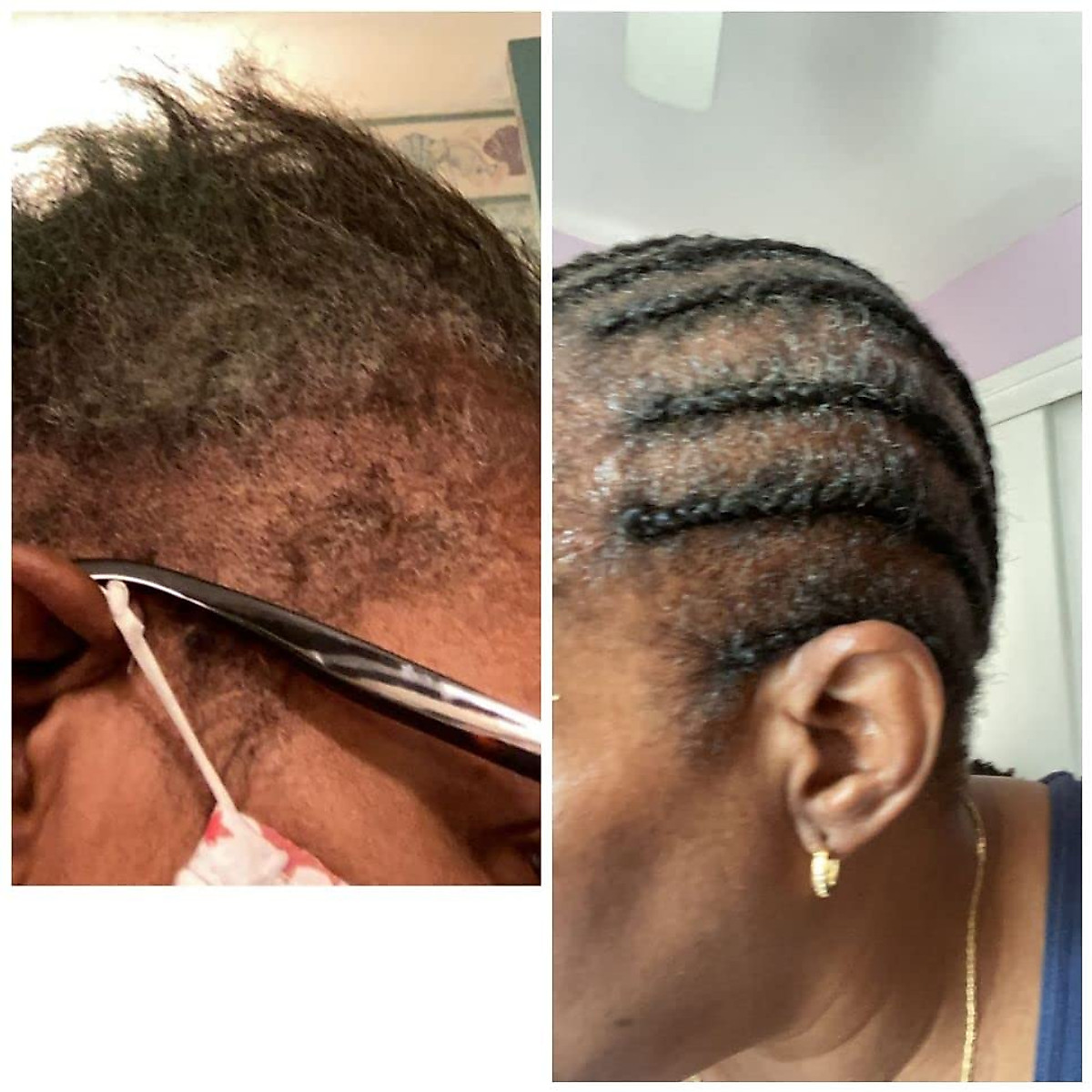 Organic Hair Solution-Hair Growth Pomade Grease with Peppermint-Mango Butter-Tea Tree - Argan- Jojoba seed- Avocado- Castor oil- For Scalp and Hair-For Stronger, Thicker Longer Hair-NOURISH & STRENGTH