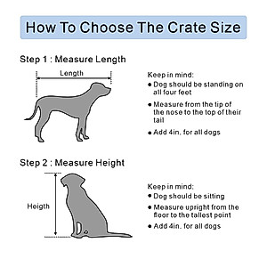 beeNbkks Furniture Style Dog Crate, Double Doors Wooden Wire Dog Kennel End Table, Pet Crate with Soft Bed, Decorative Dog House Pet Furniture Indoor Use