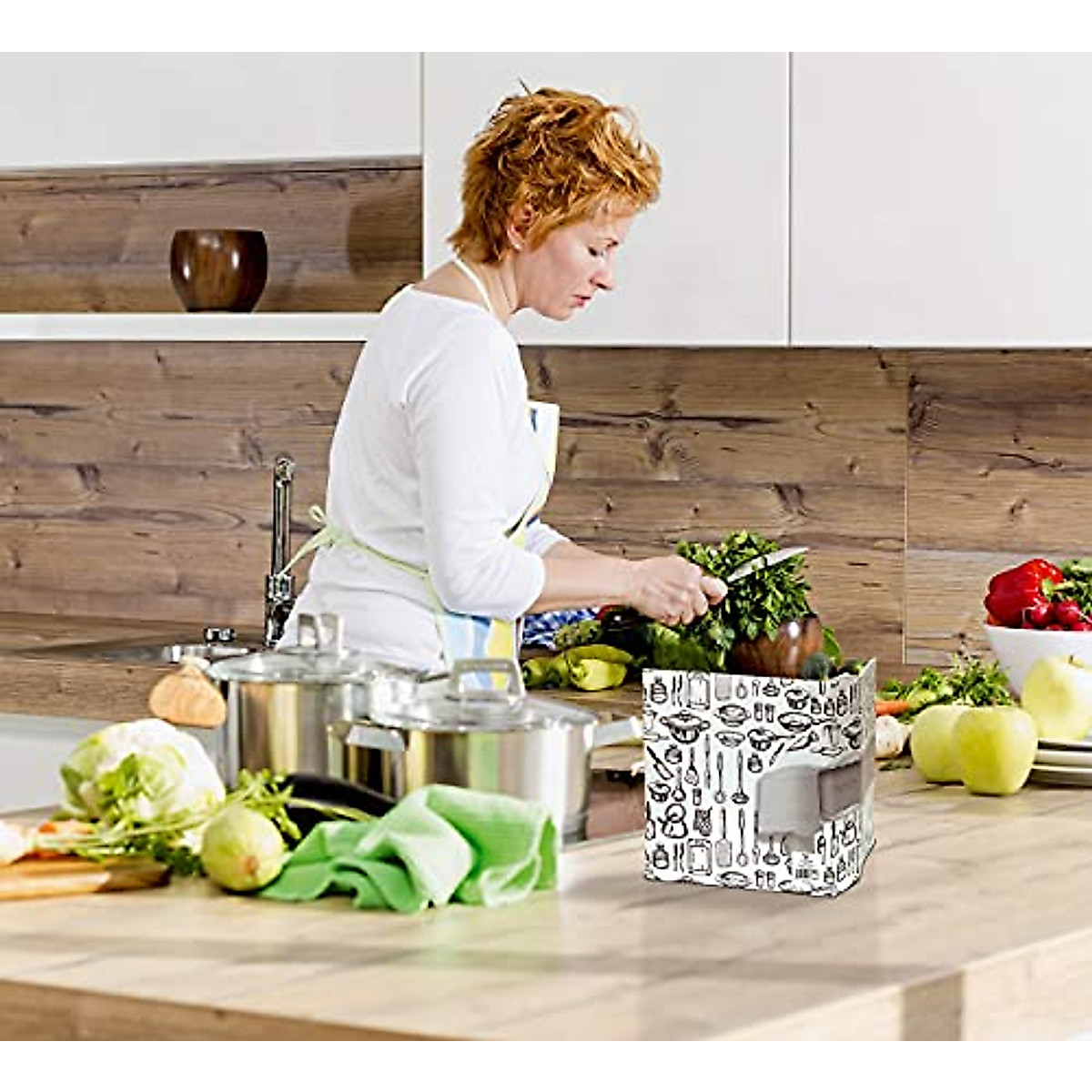 Recipe Binder, 8.5" x 9.5" 3 Ring Binder Organizer Set (with 50 Page Protectors, 100 4" x 6" Recipe Cards & 12 Category Divider Tabs) by Better Kitchen Products, Sleek Kitchen Design