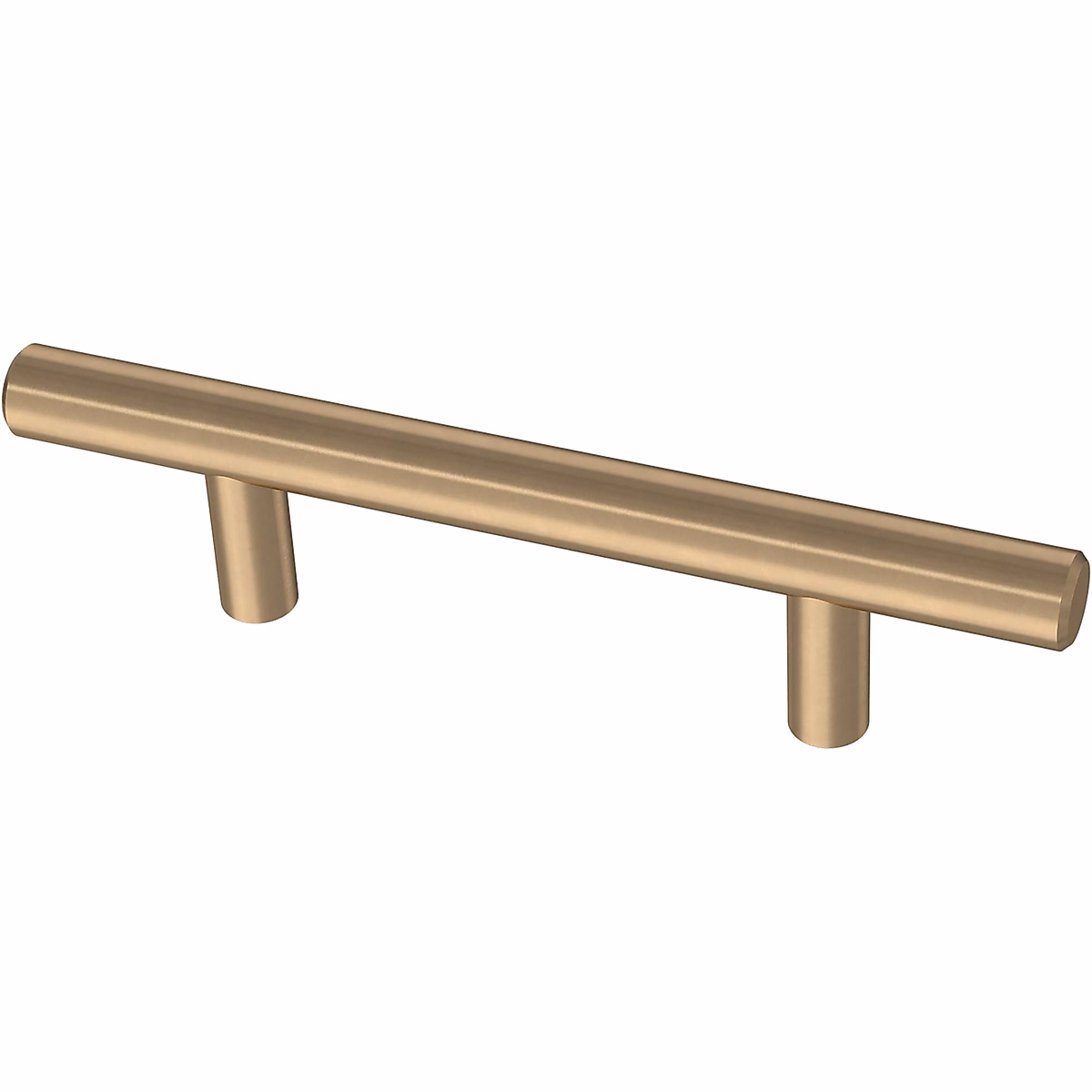 Franklin Brass Bar Cabinet Pull, Champagne Bronze, 3 in (76mm) Drawer Handle, 10 Pack, BAR076Z-CZ-B