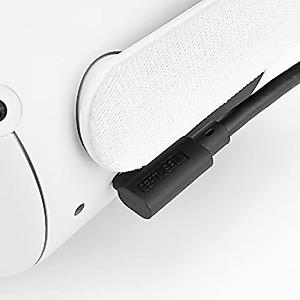 Certusfun Link Cable Compatible for Quest 1 2 Pico 4, 16 FT VR Headset Cable Accessories for Steam VR Games, USB 3.2 Gen 1 Type C to C High Speed Data Transfer Cord for Gaming PC (Black)