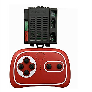 weelye RX18 (RX23) 12V Kids Powered Ride on car 2.4G Bluetooth Remote Control and Receiver Kit Controller Control Box Accessories for Children Electric Ride On Car Replacement Parts