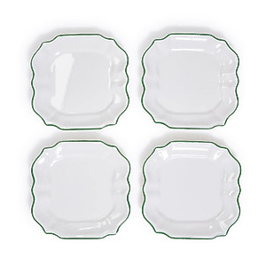 Two's Company Garden Soiree Set Of 4 Salad /Dessert Plates