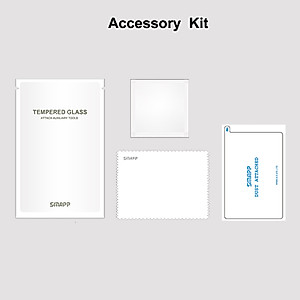 SMAPP [2 Pack] compatible with iPad 9.7" inch Screen Protector Glass, Tempered Glass Screen Protector-Apple Pencil Compatible/Scratch Resistant