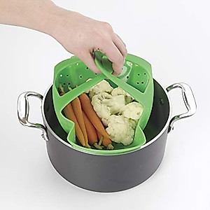 OXO Good Grips Silicone Steamer Green Medium