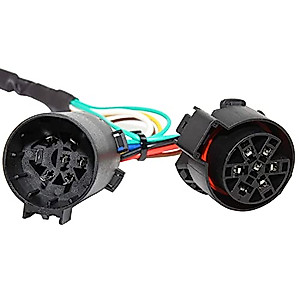 Oyviny Replacement 55384 USCAR 4-Pin Trailer Wiring Harness with USCAR 7 Way Connector 41 Inches Length Plug and Play Adapter