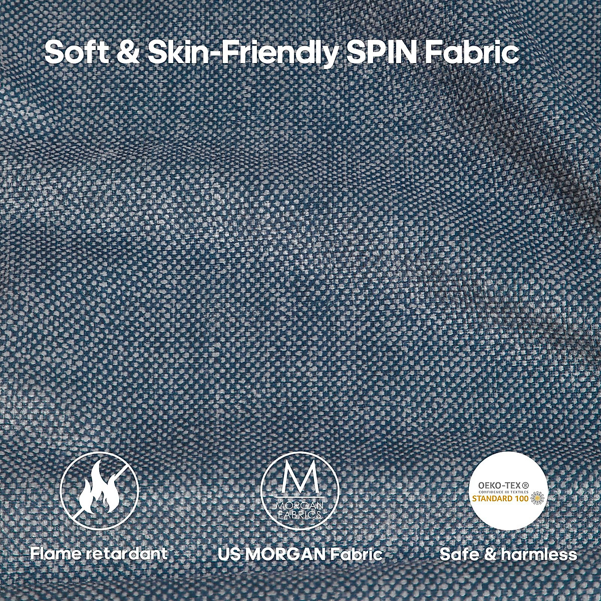 LLappuil Modular Sectional Sofa with Storage Oversized U Shaped Couch with Reversible Chaise Luxury Velvet Sofas for Living Room 9 Seats with 2 Ottomans Denim Blue