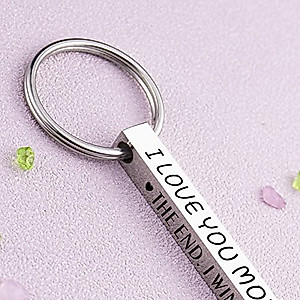 Valentine's Day Gift for Men Women Stocking Stuffer for Men Boyfriend Him Her Couple Keychain I Love You Keychain for Girlfriend Husband Wife Keychain Gifts for Him Her Valentine Day Gifts