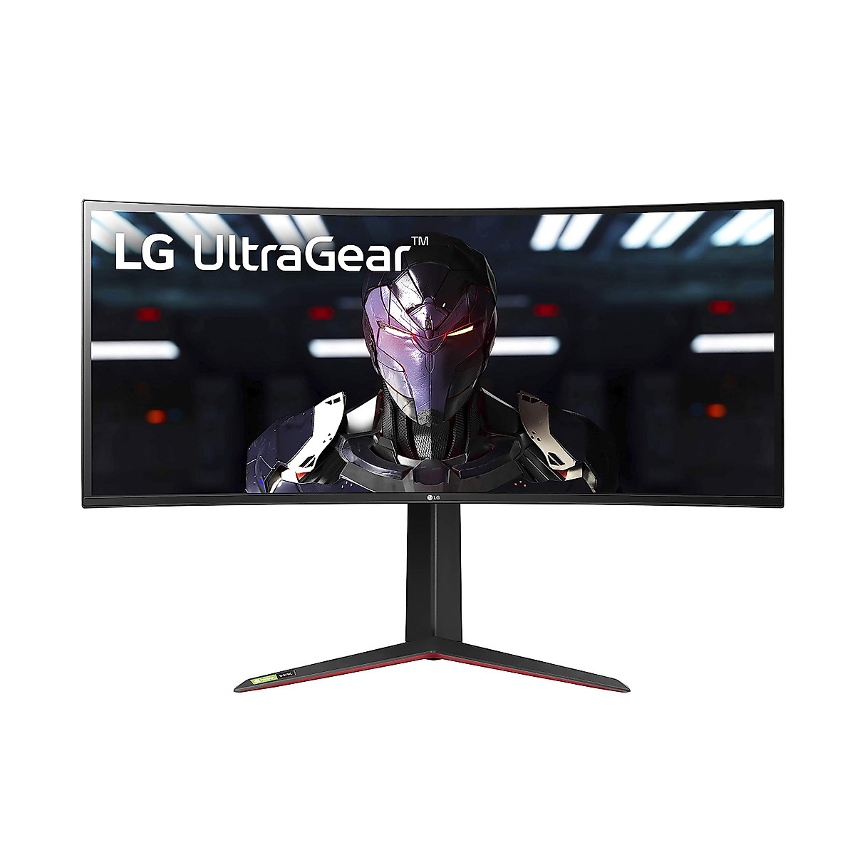 LG 34GP83A-B 34 Inch 21: 9 Ultragear Curved QHD (3440 x 1440) 1ms Nano IPS Gaming Monitor with 144Hz and G-SYNC Compatibility - Black (34GP83A-B) (Renewed)