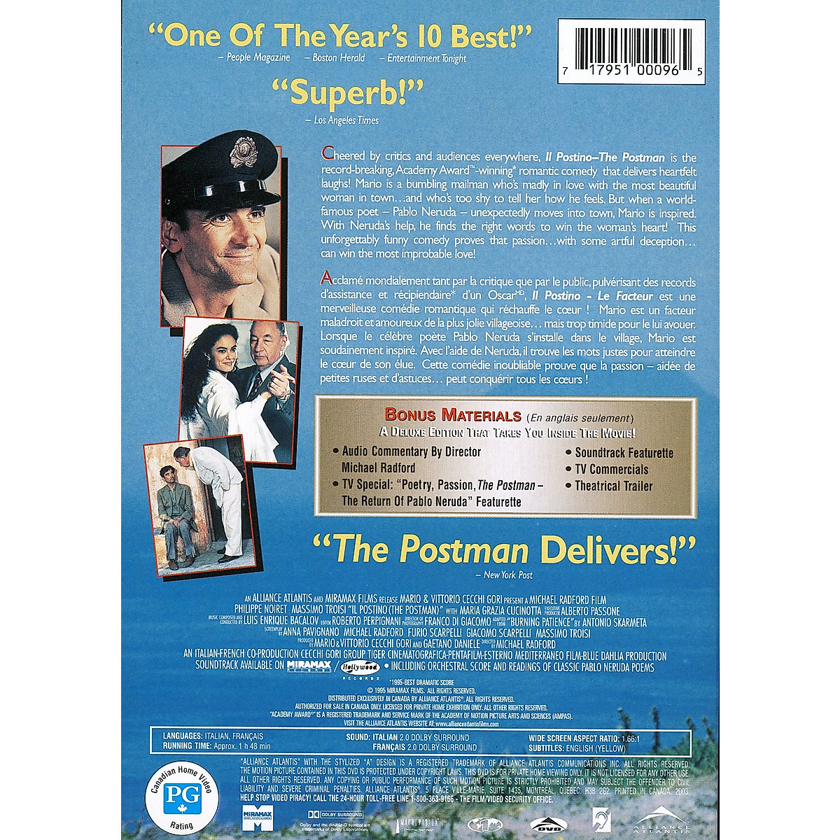 Il Postino [DVD]