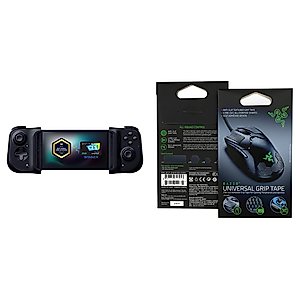 Razer Kishi Mobile Game Controller/Gamepad for Xbox Android USB-C + Universal Grip Tape Bundle