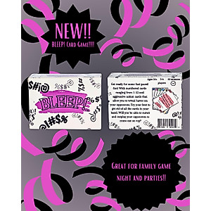 BLEEP! Unleash Your Wit and Strategy The Thrilling Card Game for Ages 10+. Perfect for Friends, Family, and Parties. Quick, Easy-to-Learn, and Addictive Fun!