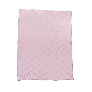 Trend Lab Cotton Candy 3 Piece Crib Bedding Set, Can Be Used As A Blanket Or A Playmat for Tummy Time, Includes Quilt, Fitted Crib Sheet and Skirt