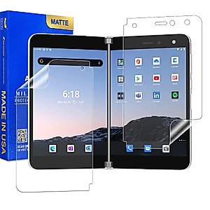 ArmorSuit 2 Pack MilitaryShield Anti-Glare Screen Protector Designed for Microsoft Surface Duo (2020) Case Friendly Matte Film - Made in USA